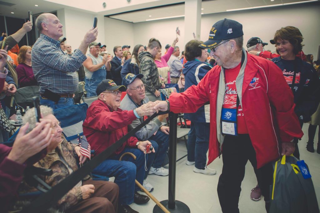 Flight 5 Welcome Home Celebration - Veterans Honor Flight