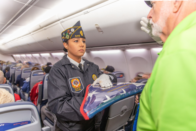 Board Establishes Award in Memory of Lt. Dan Finke - Veterans Honor Flight